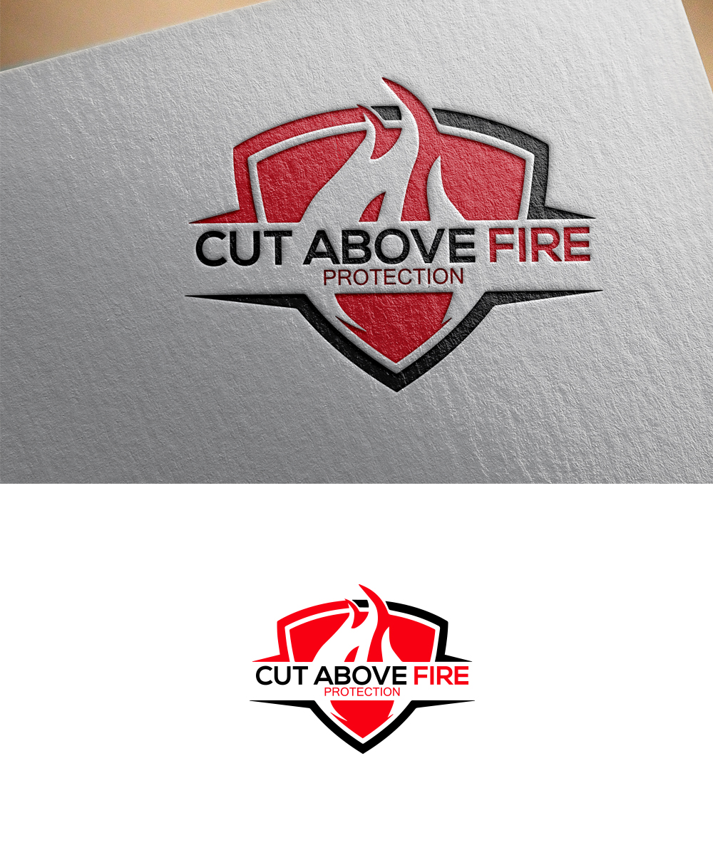 Elegant, Playful Logo Design for Cut Above Fire Protection by zainy ...