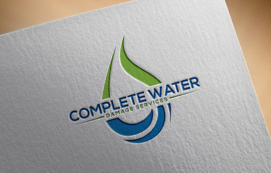 Logo Design for Complete Water Damage Services by akterkhadijars ...