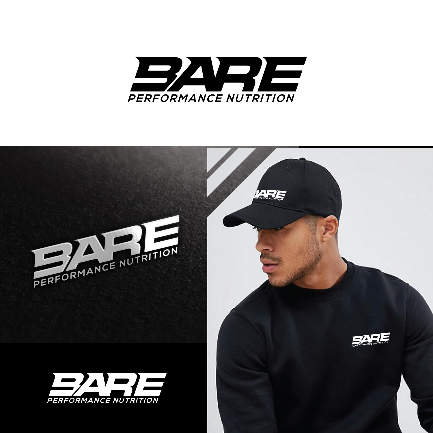 Logo Design for Bare Performance Nutrition by FourtuneDesign | Design ...