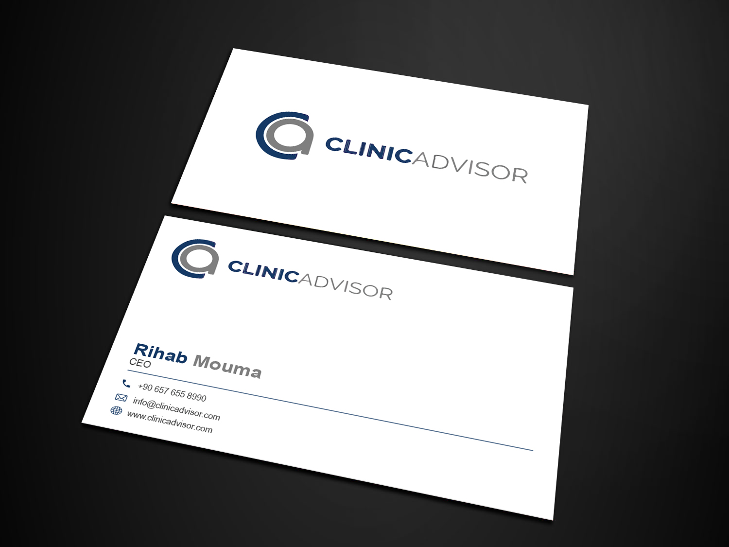 Upmarket, Modern, Medical Business Card Design for a Company by HAKIMA ...