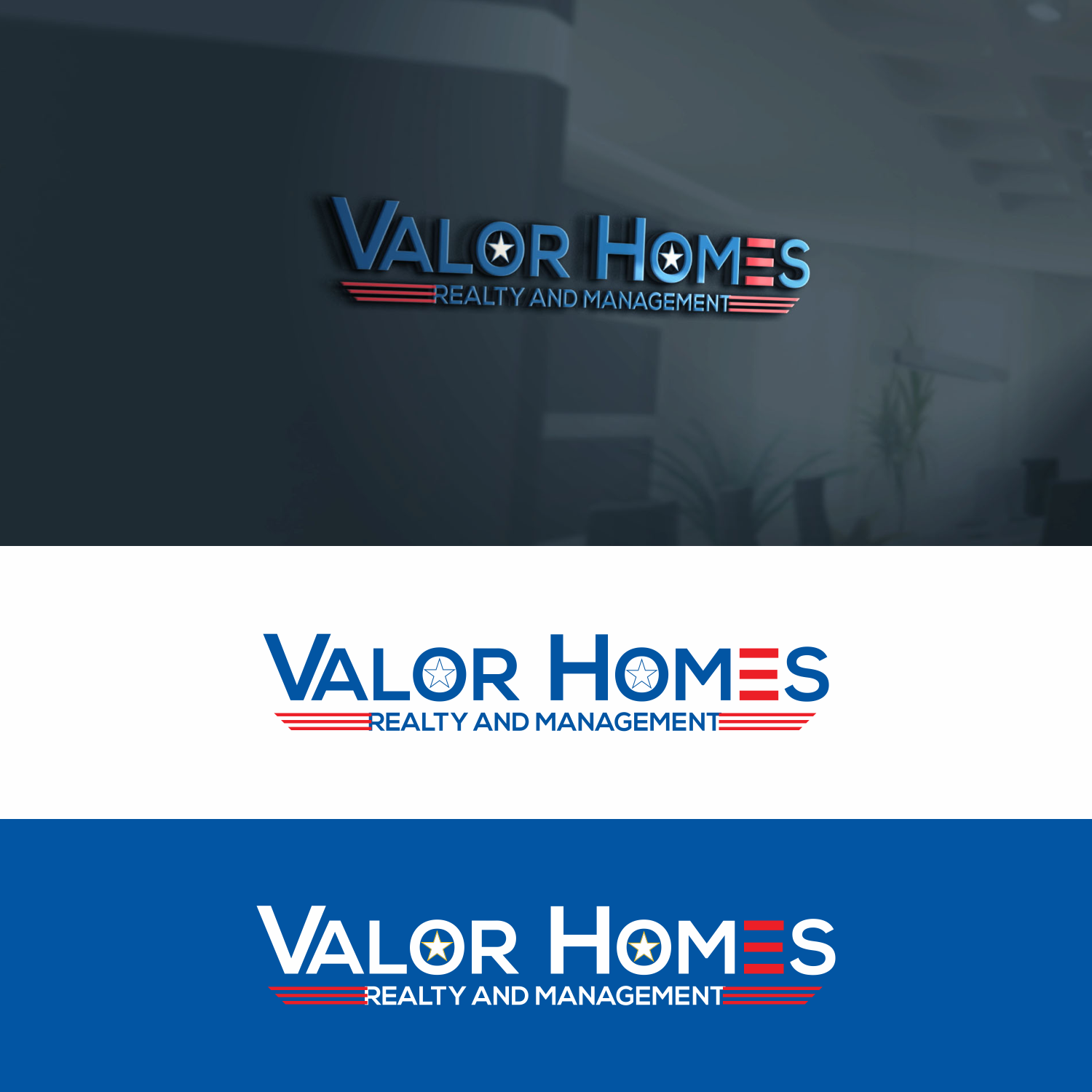 Logo for my business - Valor Homes, Realty and Management | 38 Logo ...