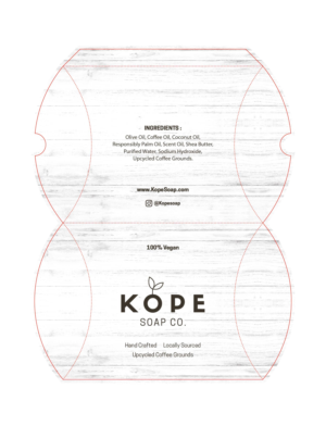 Kope Soap (Modern, Upscale, Organic Coffee Soap Packaging) | 18 ...