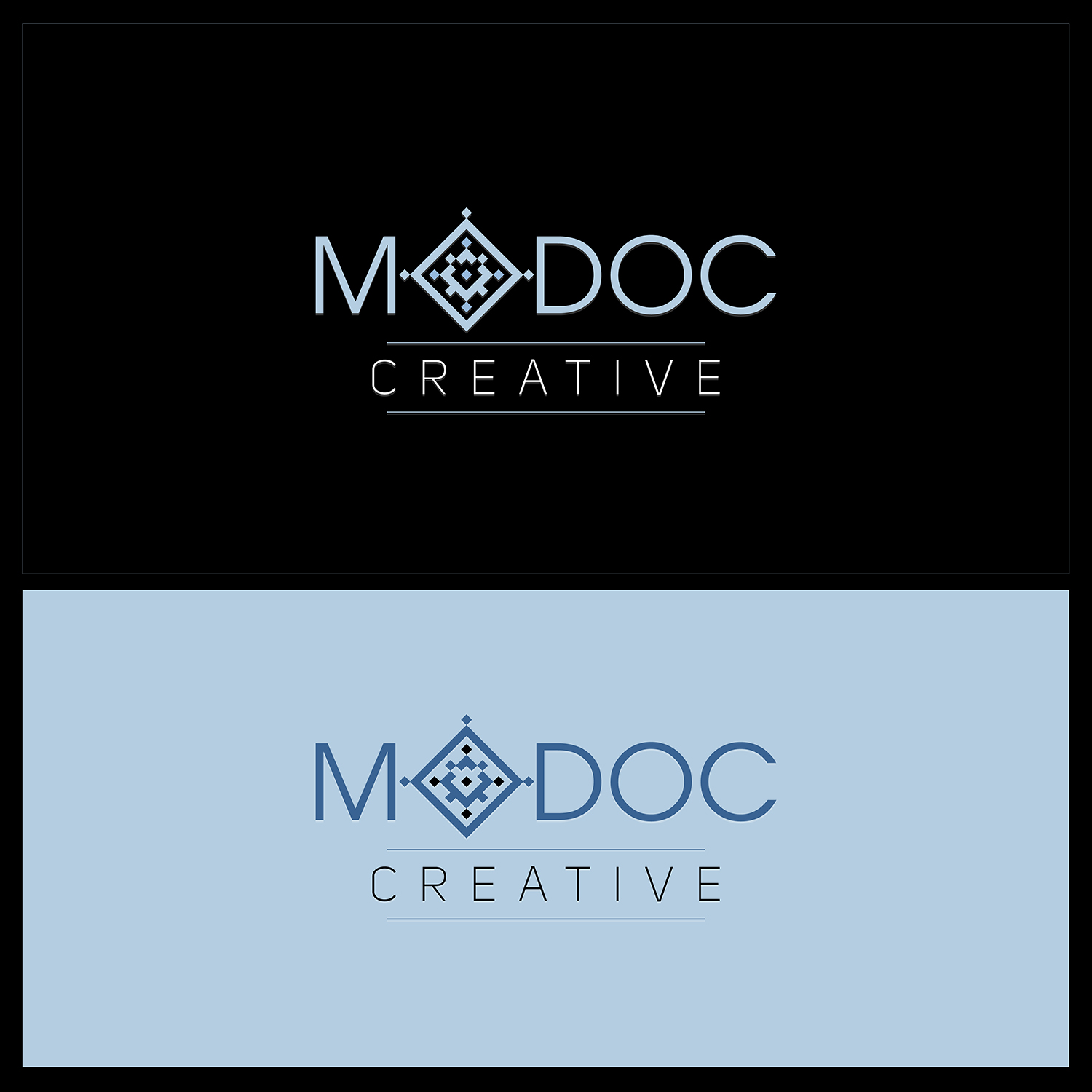 Logo Design for Modoc Creative by BeeCrab Design | Design #22476404