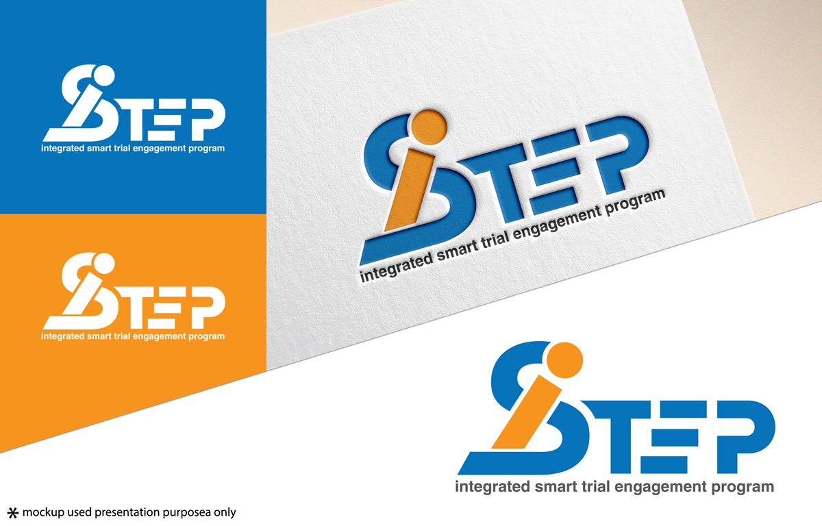 Logo Design for iSTEP (integrated smart trial engagement program) by ...