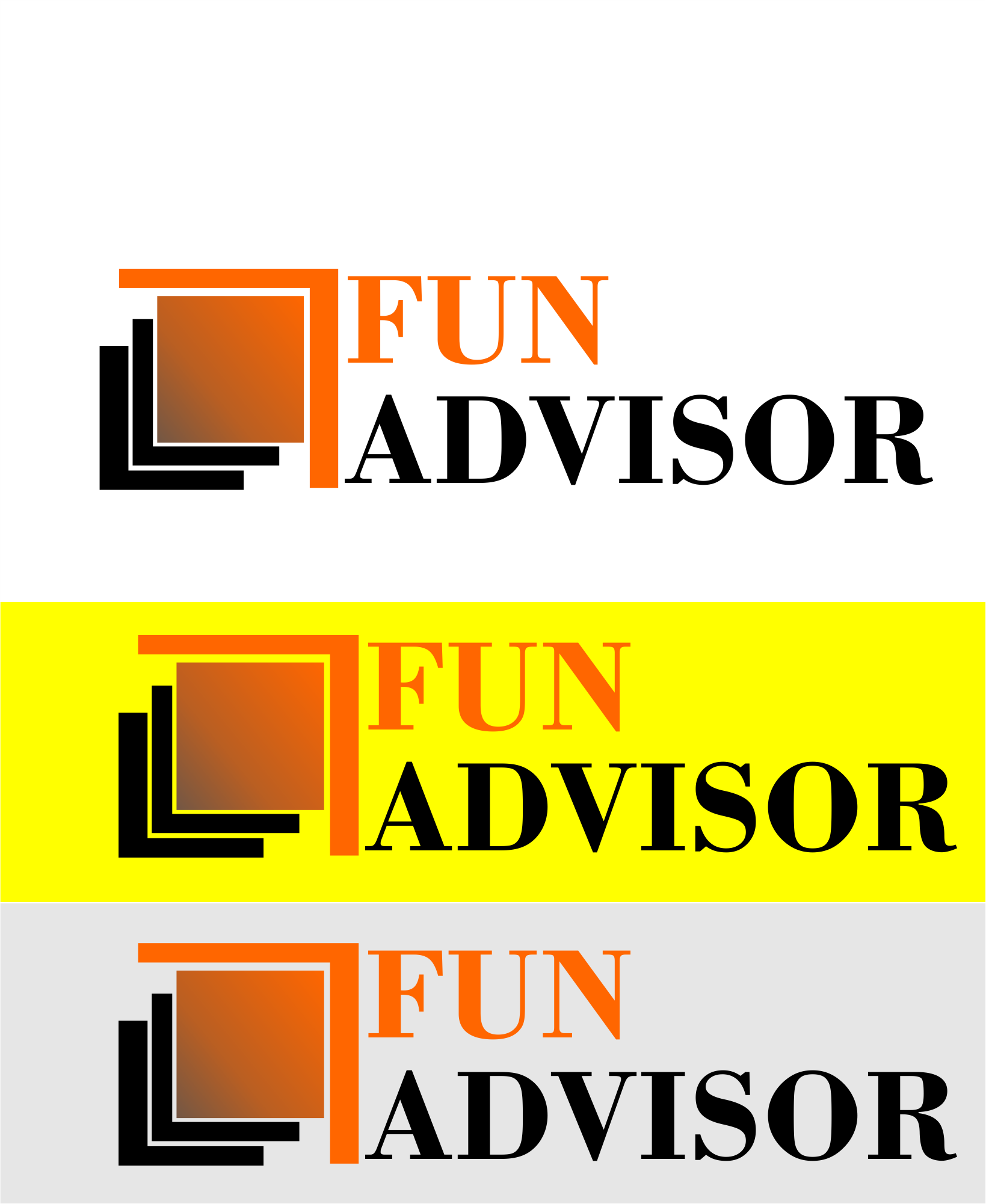 Elegant, Playful, Travel Logo Design for Fun Advisor by Darmo_art ...