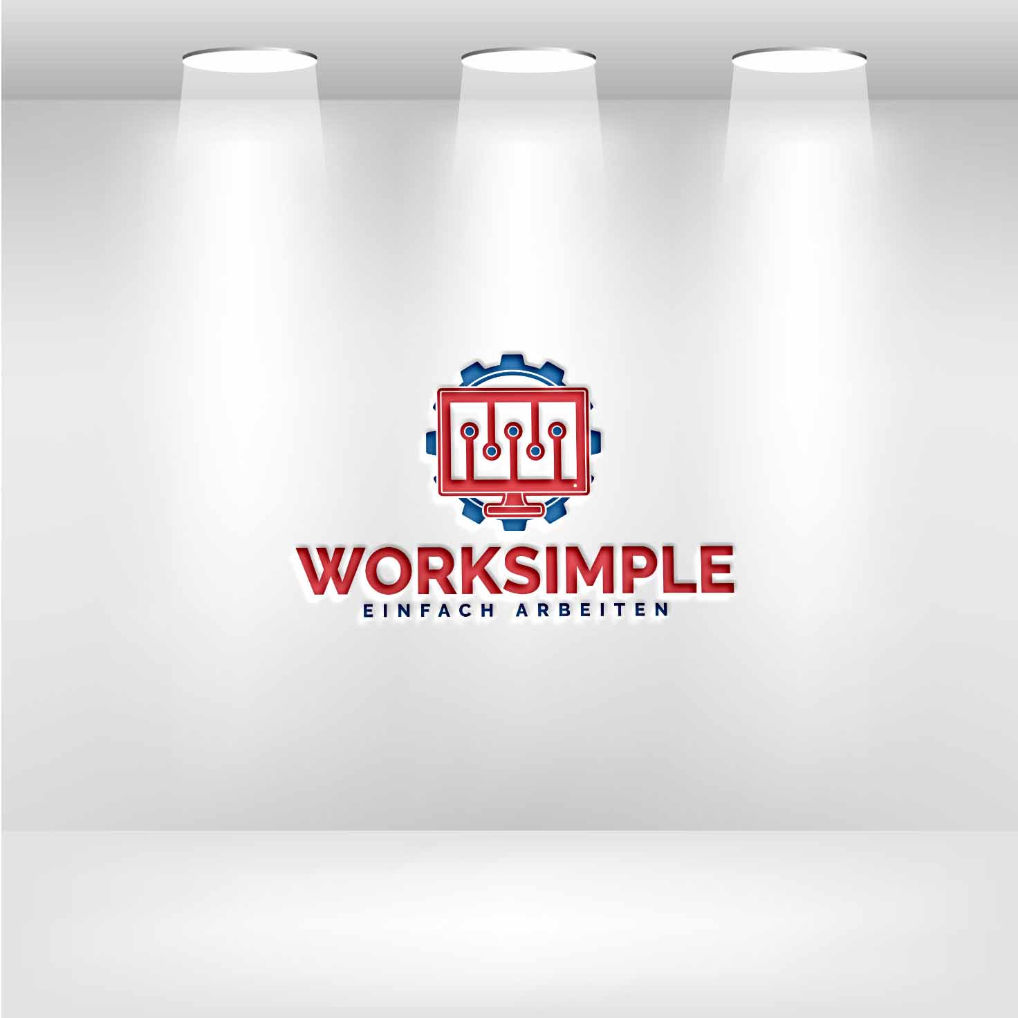 Serious, Modern, Information Technology Logo Design for WorkSimple ...