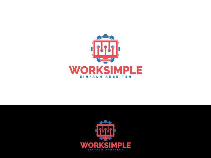 Serious, Modern, Information Technology Logo Design for WorkSimple ...
