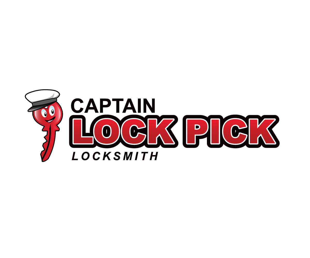Serious, Modern, Locksmith Logo Design for Captain Lock Pick Locksmith ...