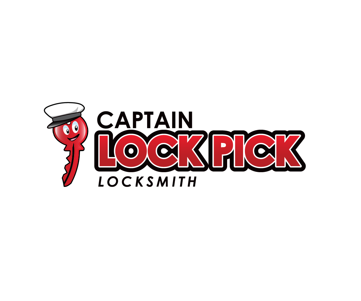 Serious, Modern, Locksmith Logo Design for Captain Lock Pick Locksmith ...