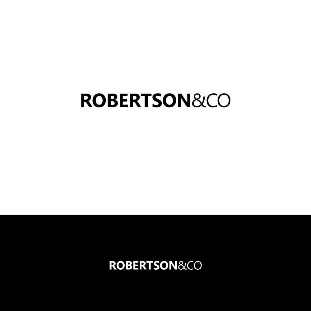 Logo Design for Robertson&Co by H4R5Z | Design #22503891
