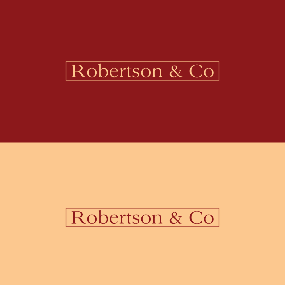 Logo Design for Robertson&Co by ESolz Technologies | Design #22502763