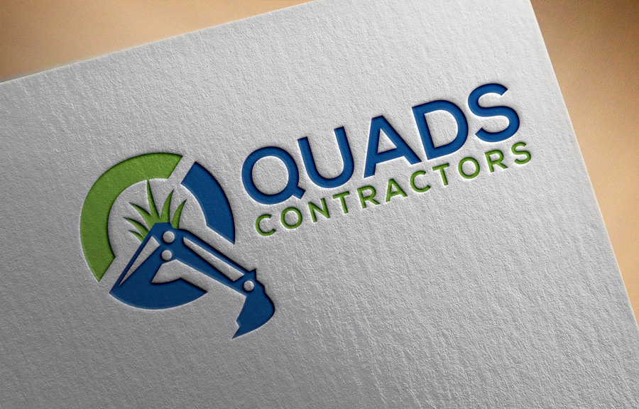 Elegant, Playful Logo Design for Quads Contractors by akterkhadijars ...