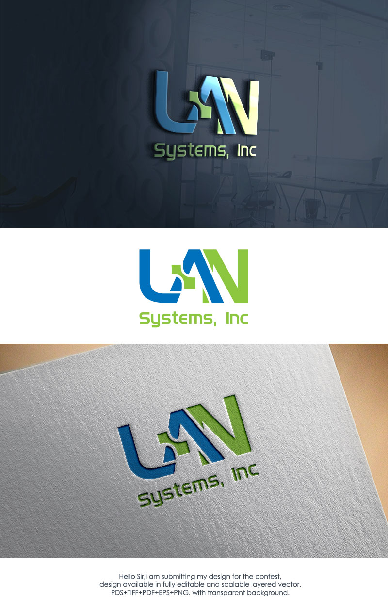 Modern, Professional, Information Technology Logo Design for LAN ...