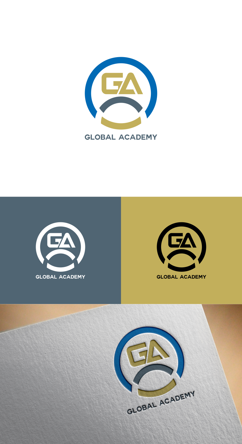 Bold, Modern Logo Design for Global Academy by siti MWDesign | Design ...