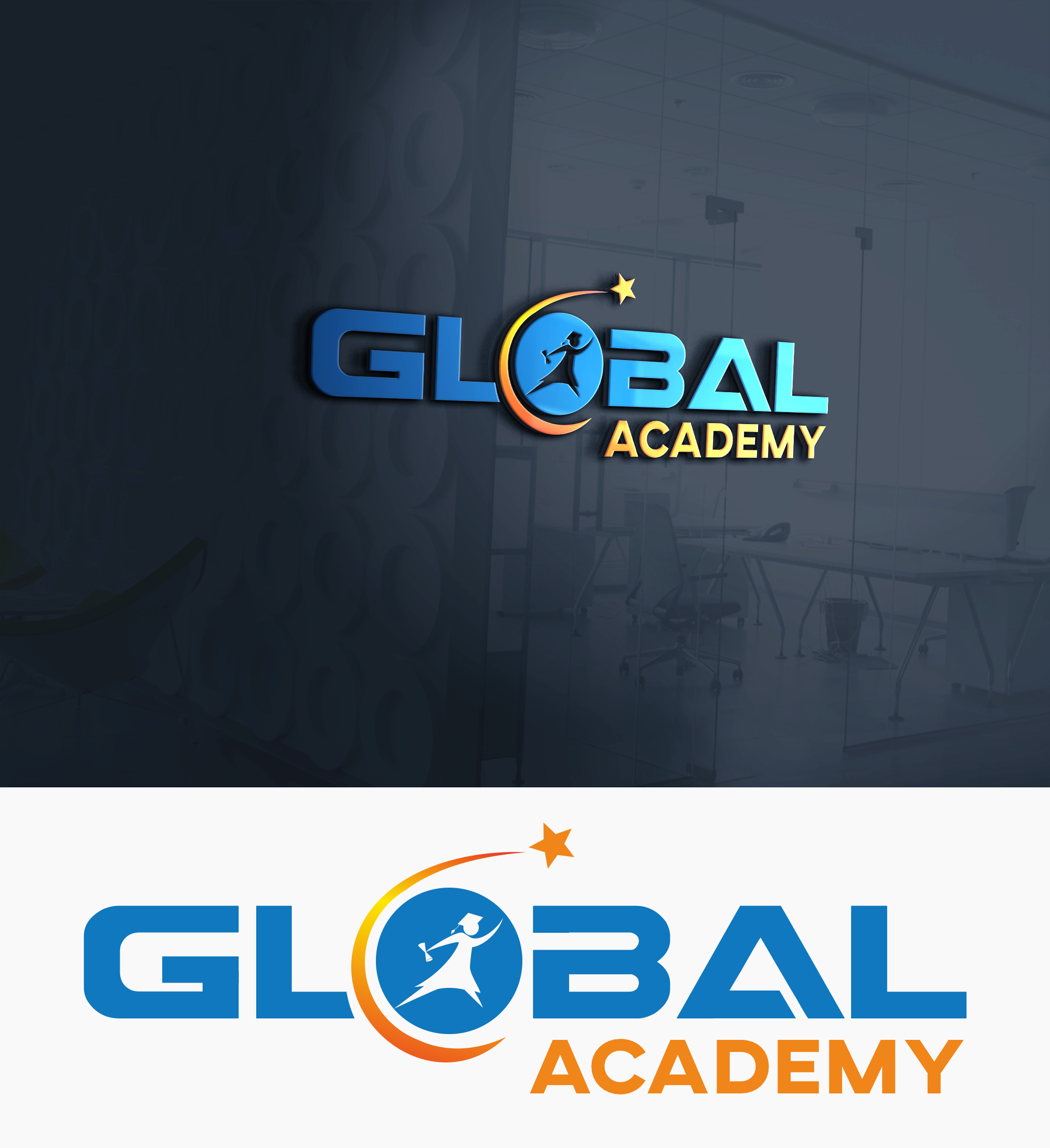 Bold, Modern Logo Design for Global Academy by Malik 11 | Design #22507885