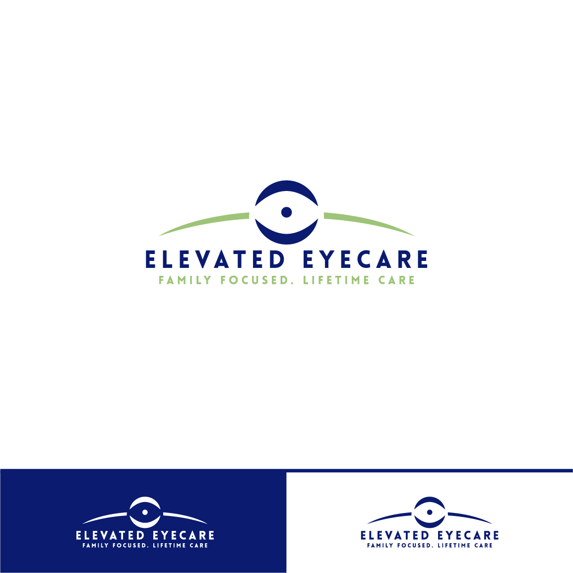 Bold, Modern, Optometrist Logo Design for Elevated Eyecare (Family ...