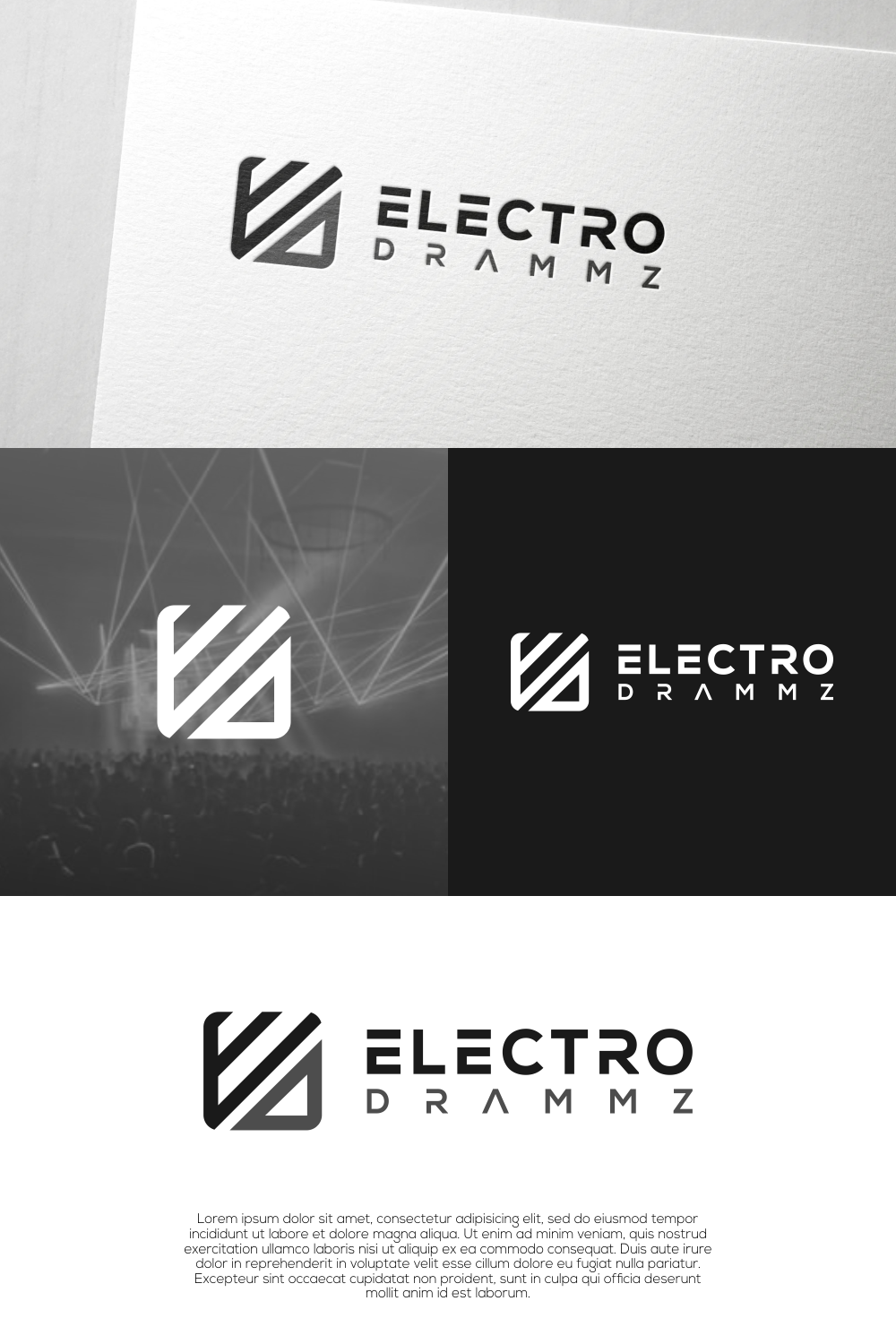 Modern, Personable Logo Design for Electro Drammz by untung bertubi ...