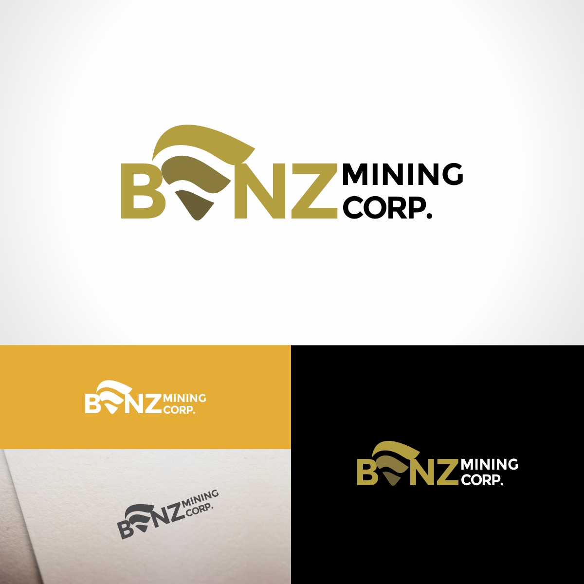 Serious, Professional Logo Design for Benz Mining Corp. by Kreative ...