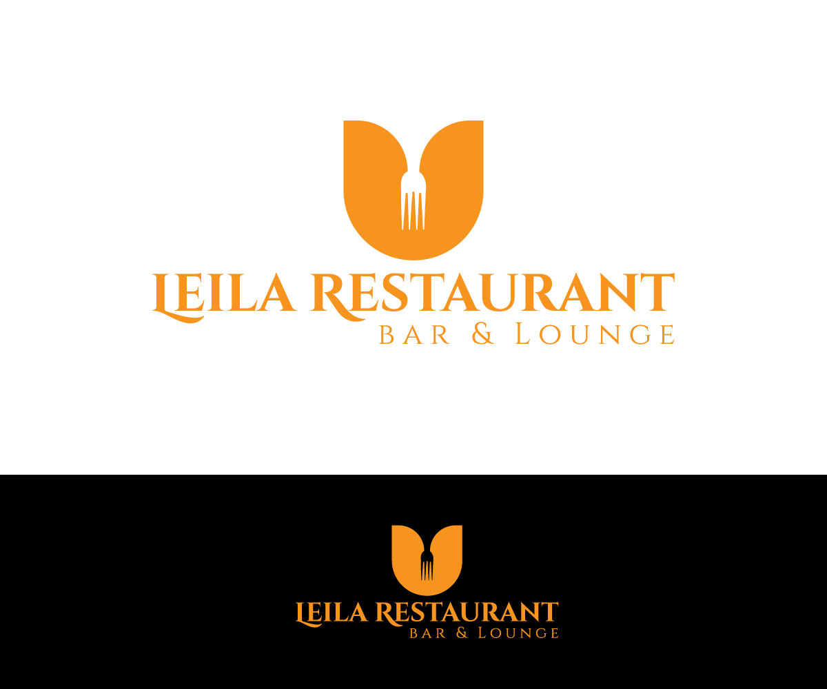 Elegant, Playful Logo Design for Leila Restaurant bar & Lounge by ...