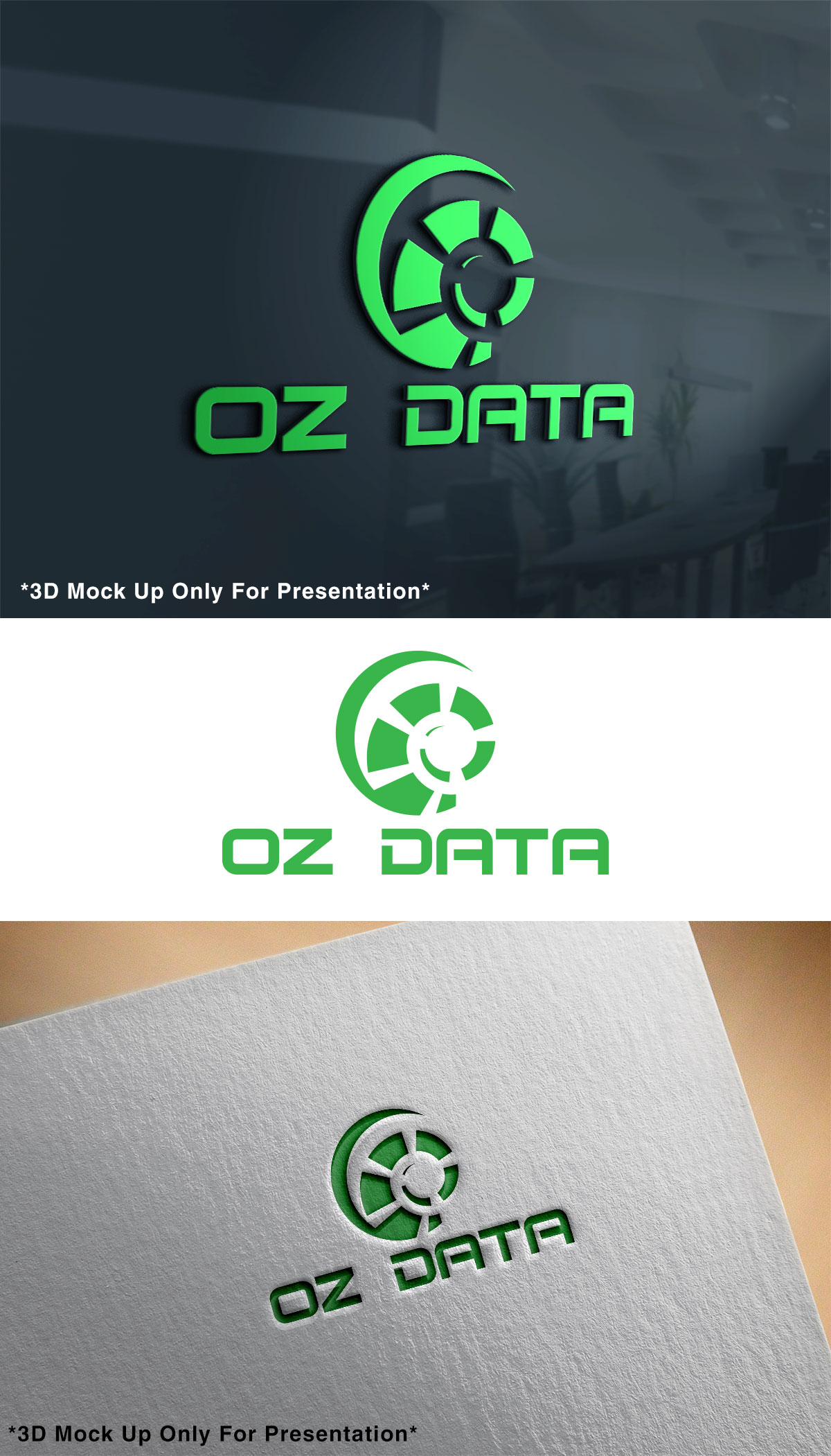 Modern, Bold Logo Design for Oz Data by logograph | Design #22569394