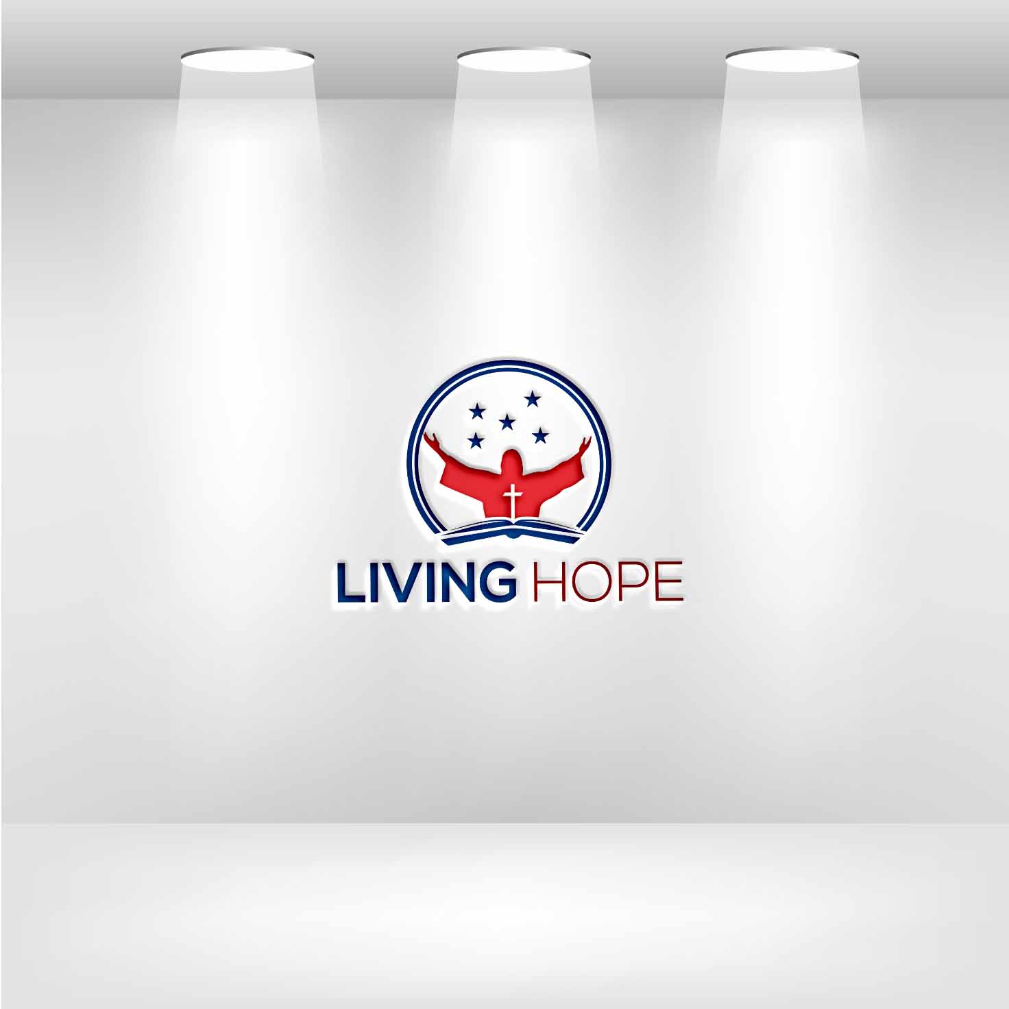 Elegant, Playful, Christian Logo Design for Living Hope by Rixes tay ...