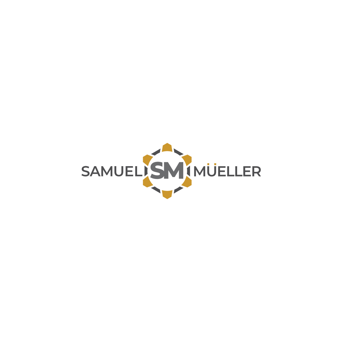 Logo Design for Samuel Mueller- two dots over the u (German) by ...
