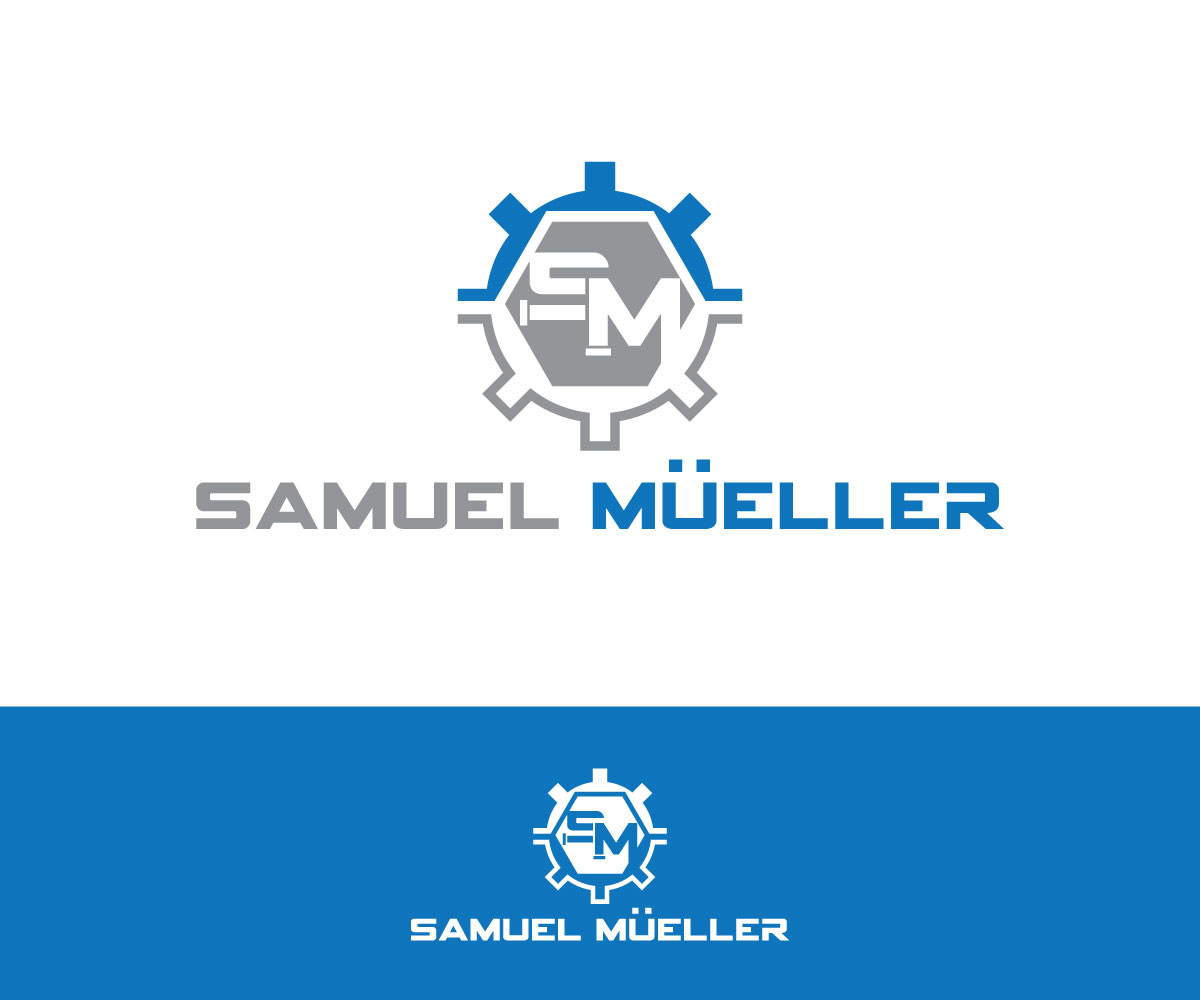 Logo Design for Samuel Mueller- two dots over the u (German) by ...