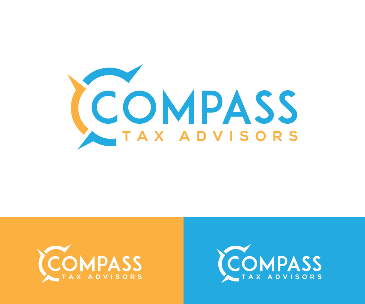 Logo Design for Compass Tax Advisors by logograph | Design #22589360
