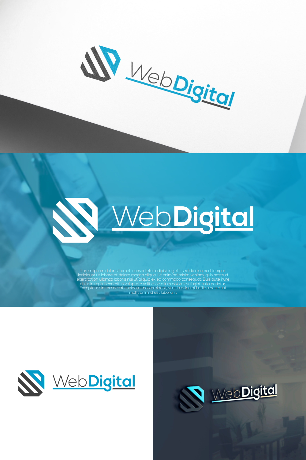 Modern, Upmarket Logo Design for WebDigital by untung bertubi-tubi ...