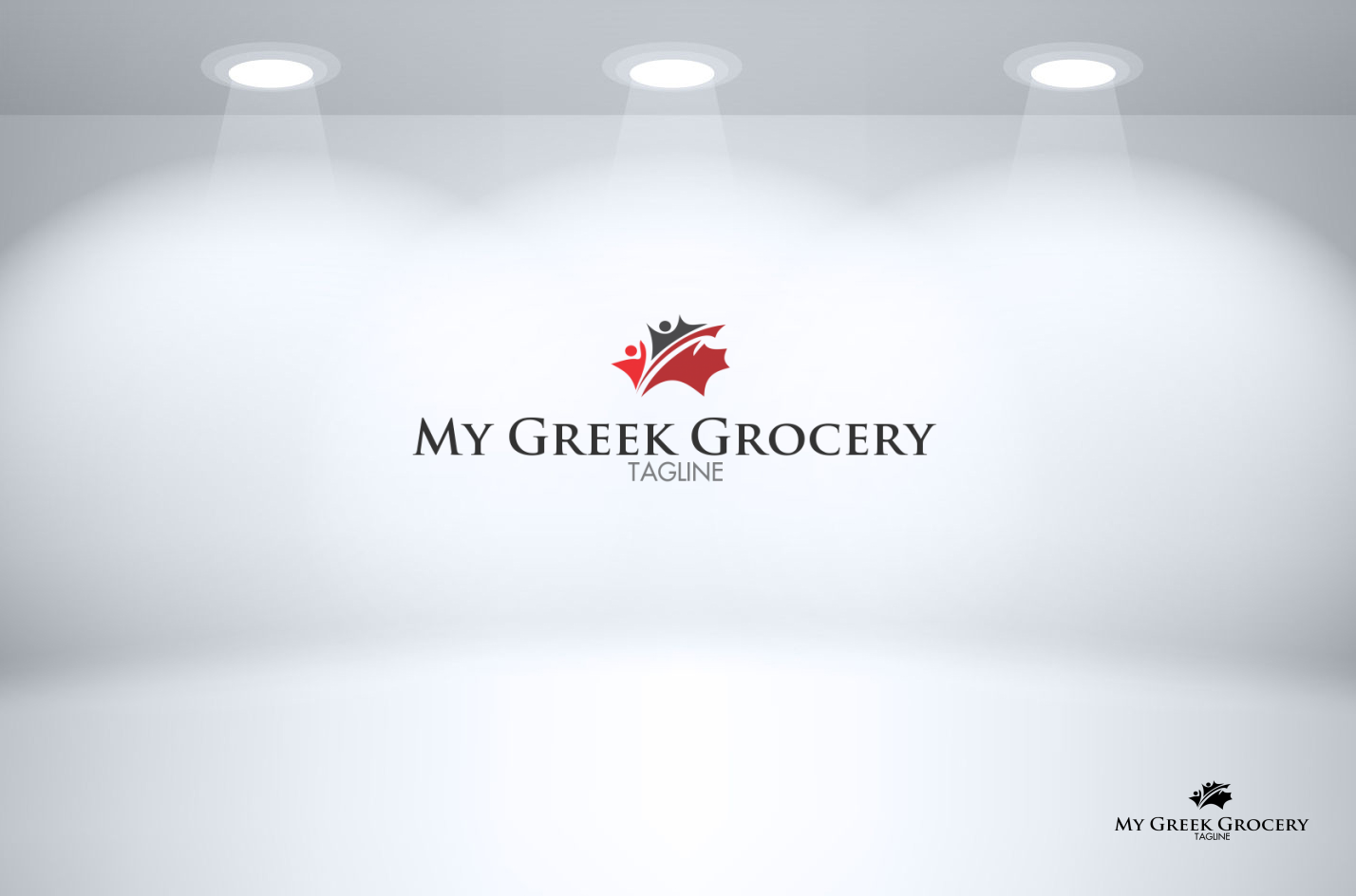Elegant, Playful Logo Design for My Greek Grocery by Ititptut | Design ...