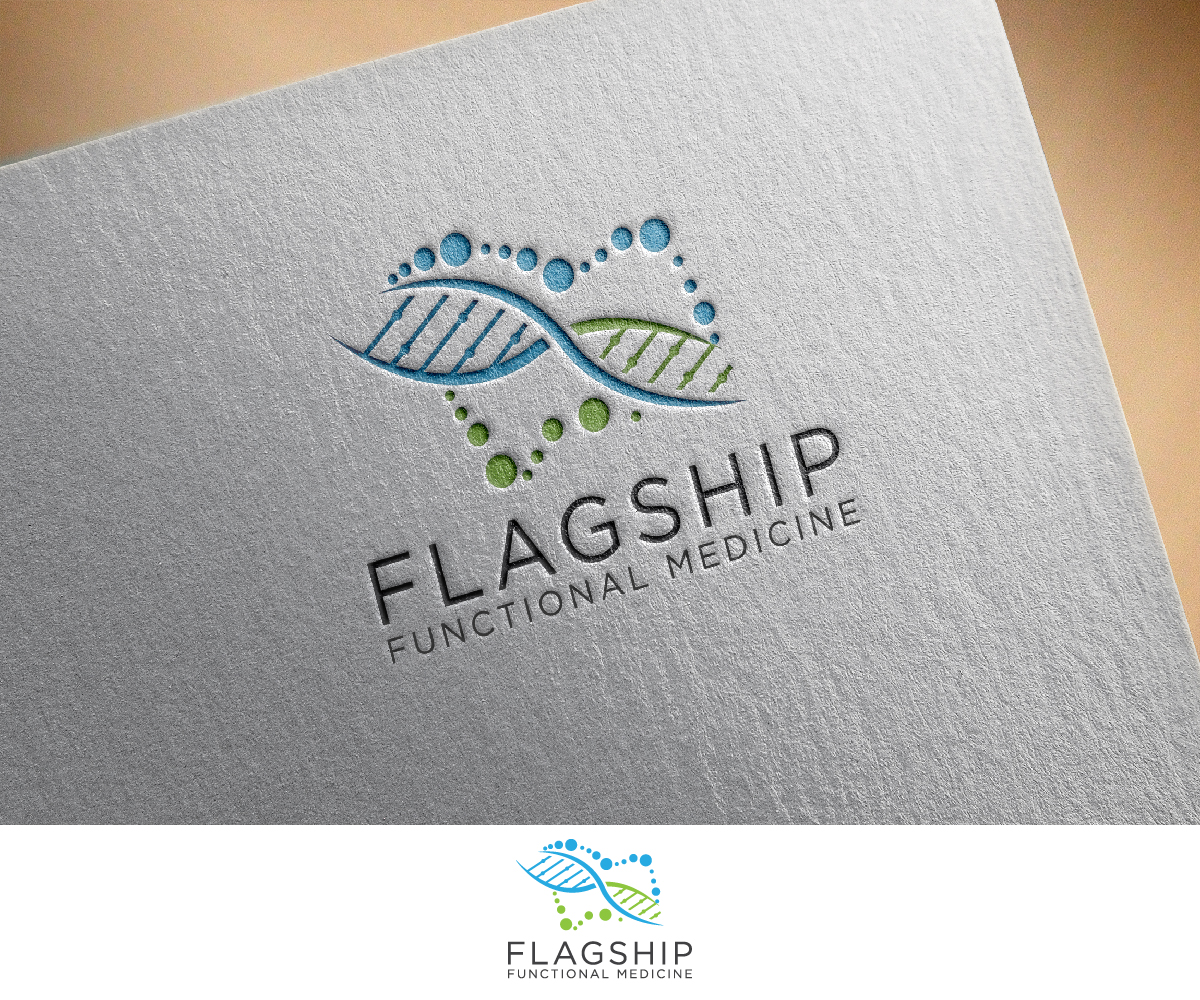 Serious, Modern Logo Design for FLAGSHIP FUNCTIONAL MEDICINE by fauzan ...