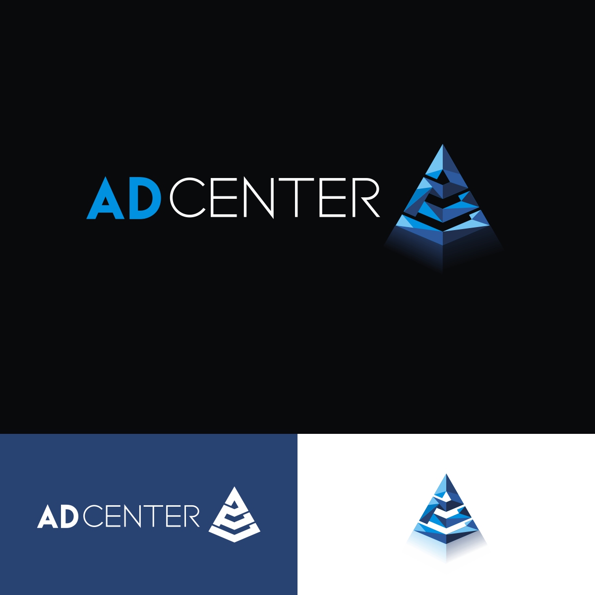 Upmarket, Conservative, Digital Marketing Logo Design for AdCenter by ...