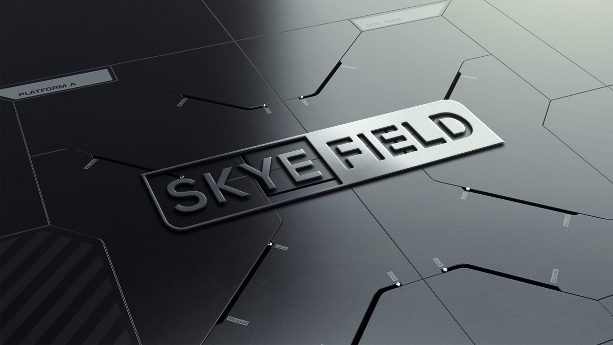 Bold, Serious, Industrial Logo Design for SkyeField by piksel | Design #22627630