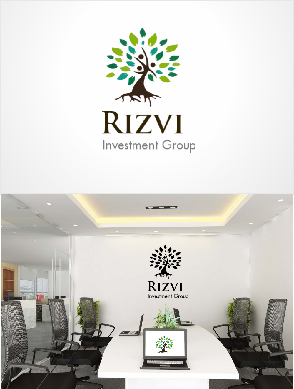 Logo Design for Rizvi Investment Group by PlayNoww | Design #22651541