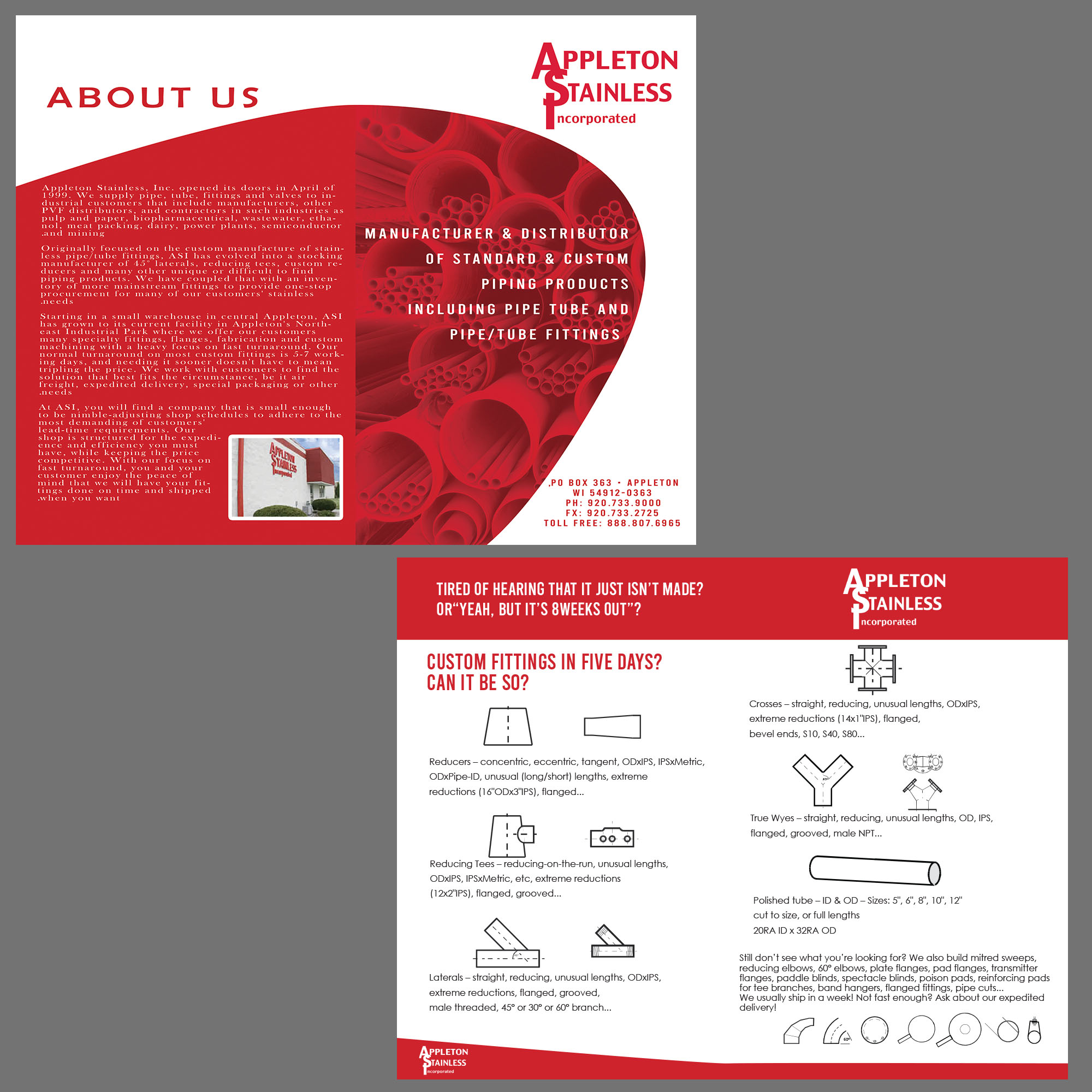 Professional, Conservative Flyer Design for a Company by Anosh Pinto ...