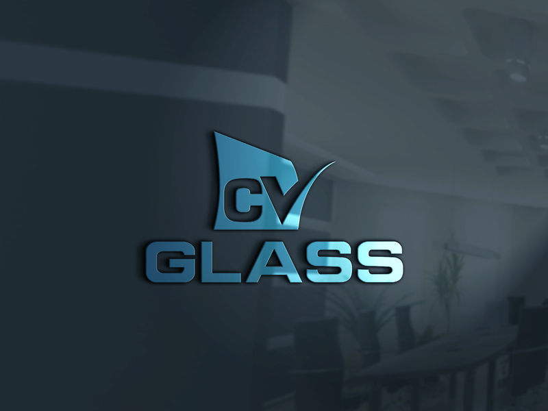 Logo Design for CV Glass by Abdul Khalek | Design #22654297
