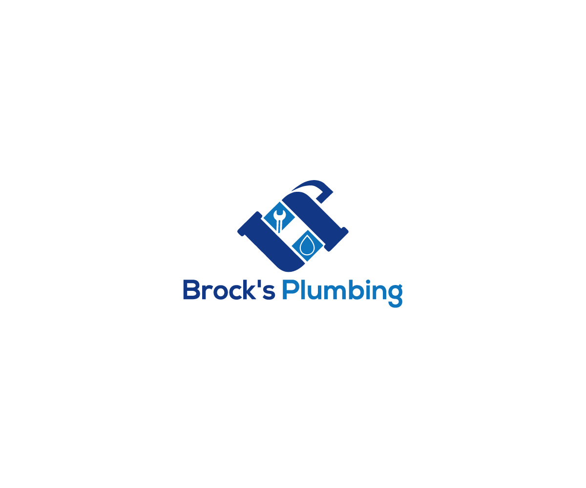 Bold, Modern, Plumbing Logo Design for Brock's Plumbing by Jhon Robert ...