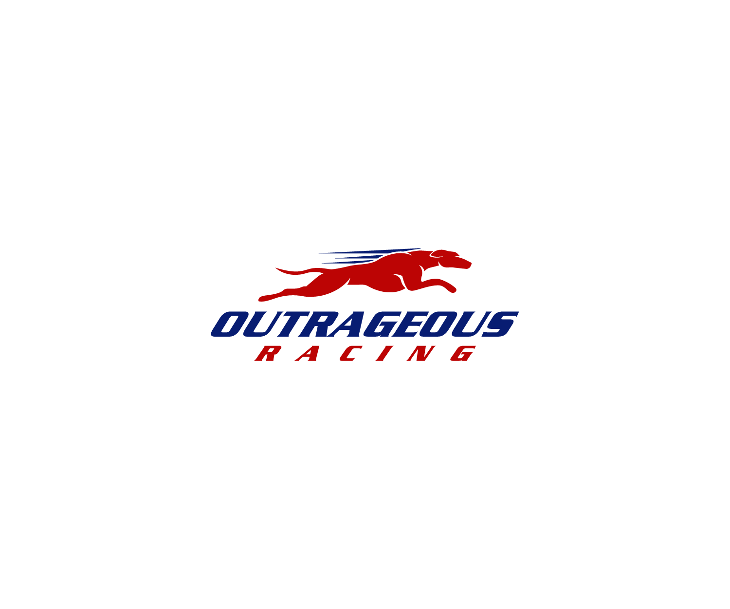 Bold, Playful Logo Design for OUTRAGEOUS RACING by anico | Design #22666368