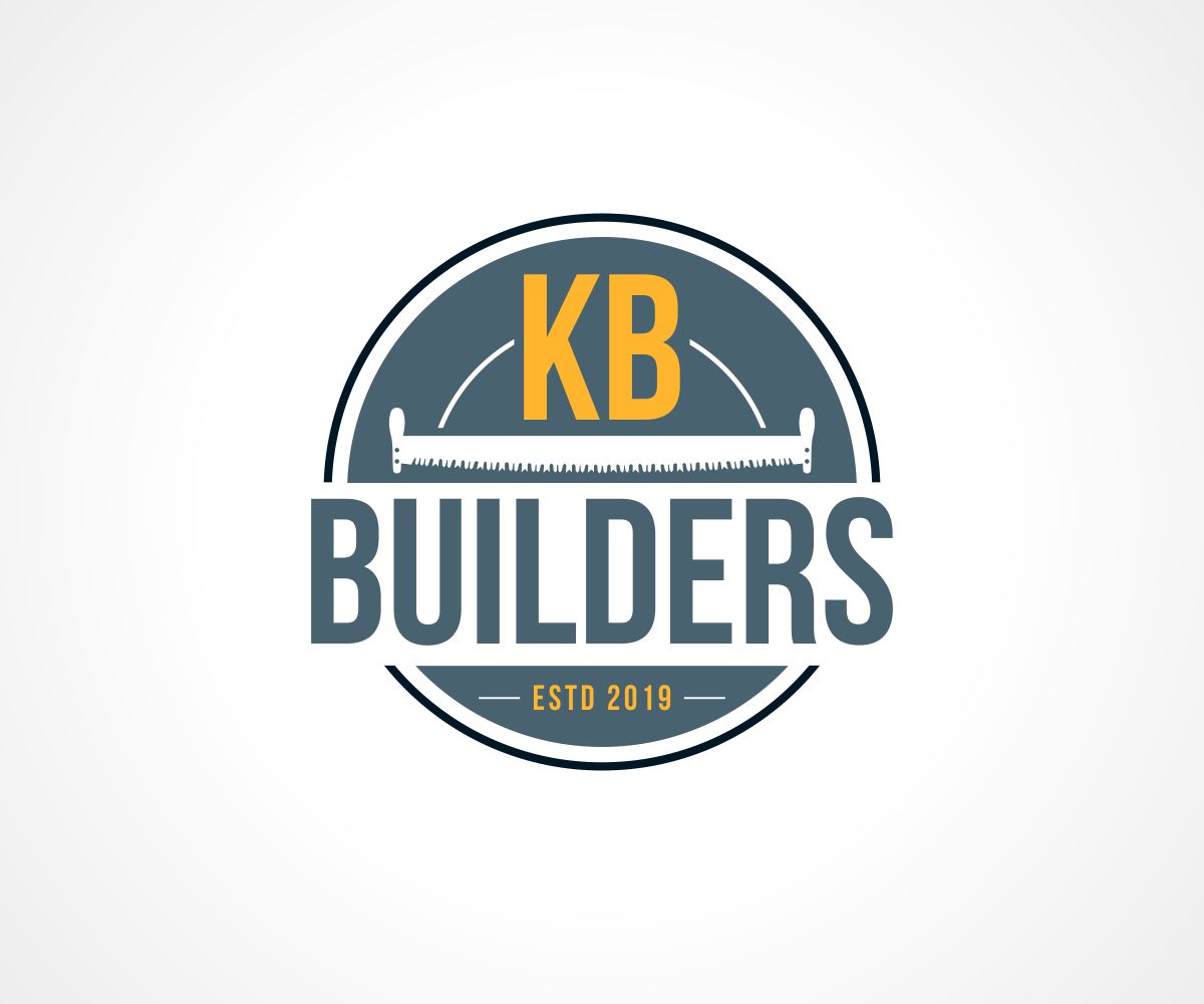 Masculine, Traditional, Carpentry Logo Design for KB Builders by sidh ...