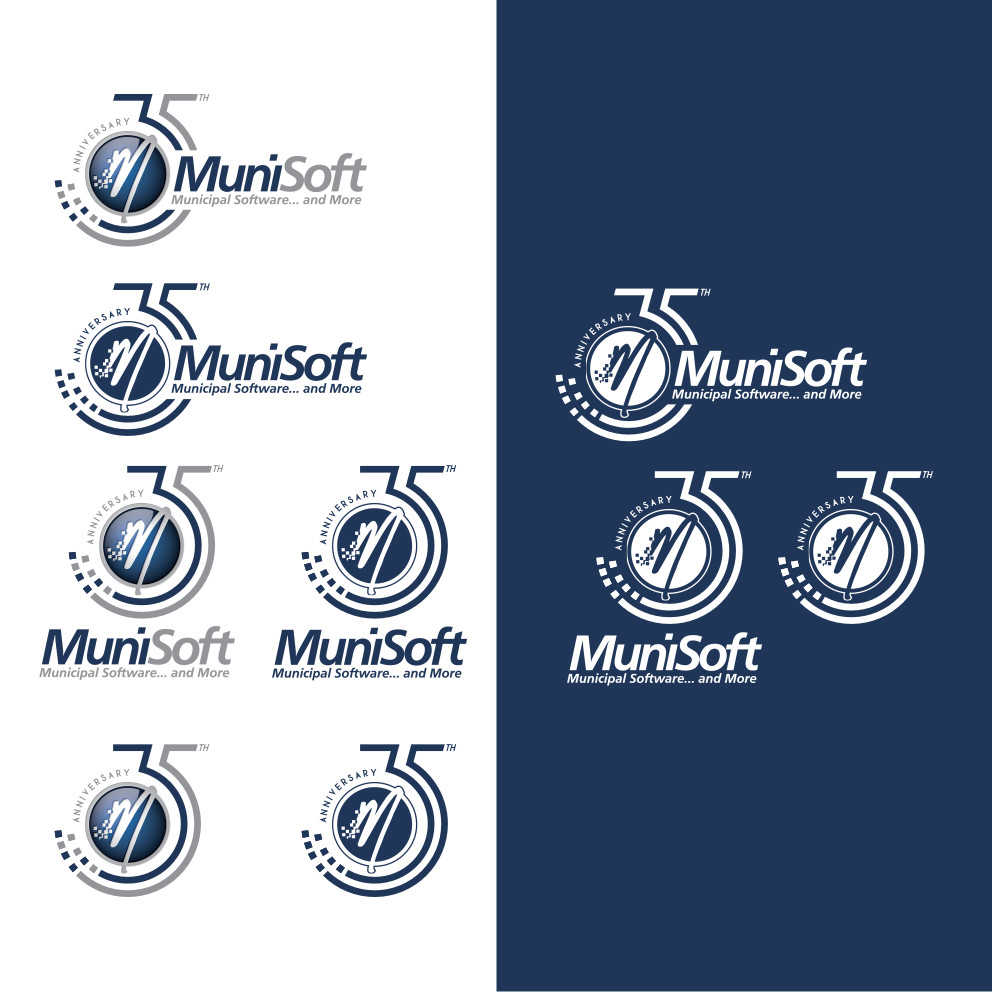 Playful, Modern Logo Design for MuniSoft / 35th Anniversary by Atvento ...