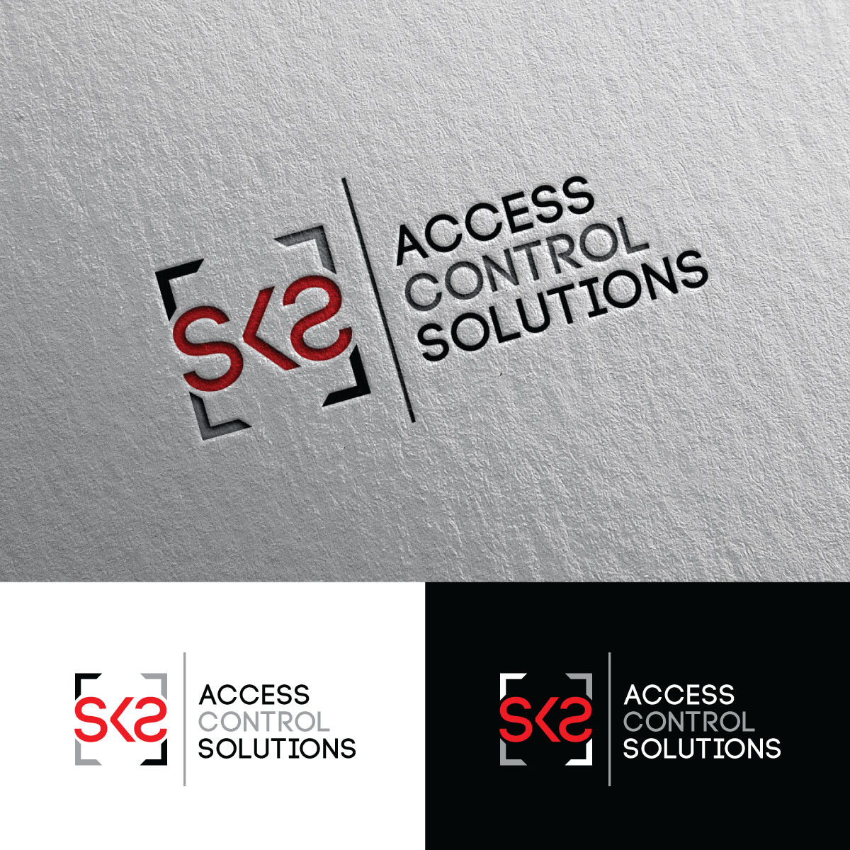 Serious, Modern Logo Design for SKS Access Control Solutions by Rii ...