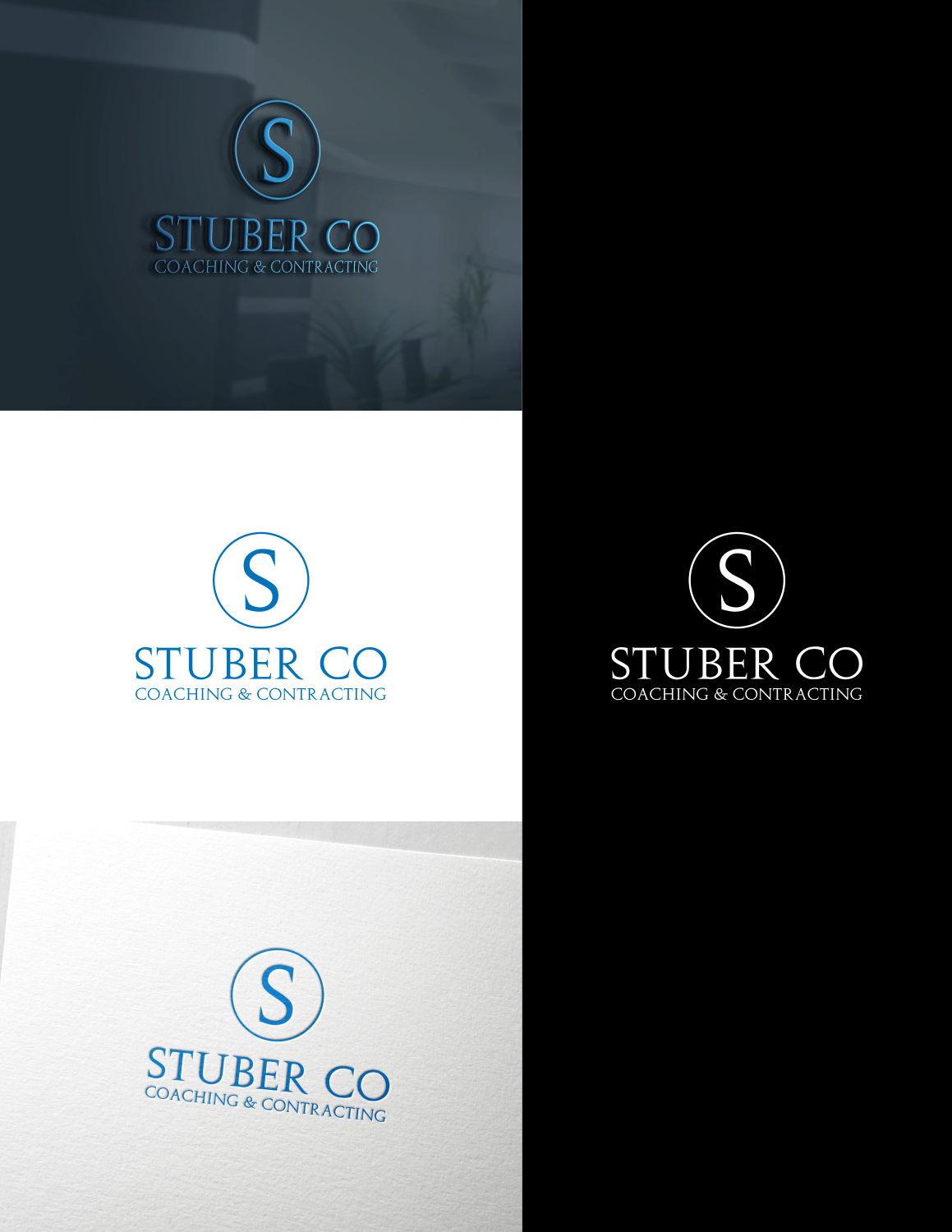 Bold, Conservative, Life Coaching Logo Design for Stuber Company or ...