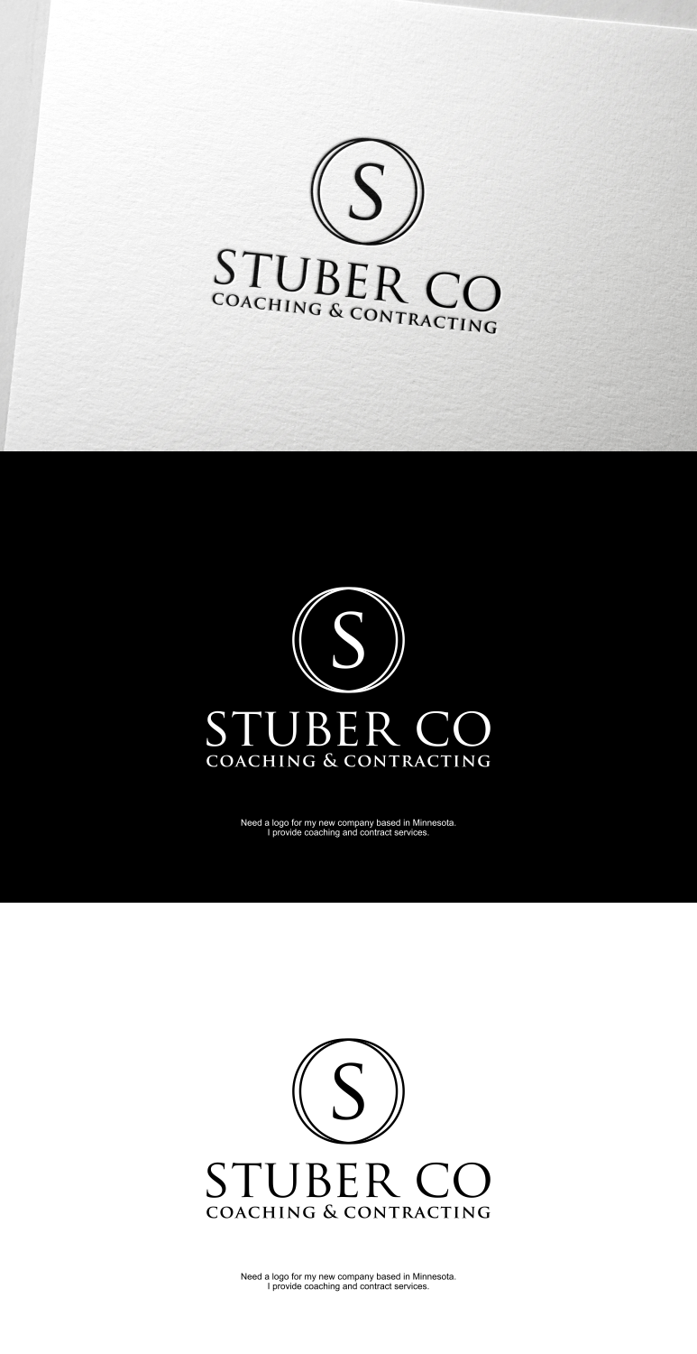 Bold, Conservative, Life Coaching Logo Design for Stuber Company or ...
