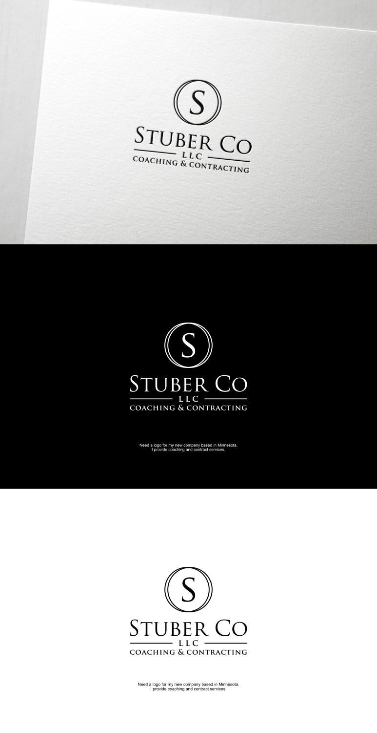 Bold, Conservative, Life Coaching Logo Design for Stuber Company or ...