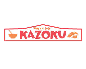 Elegant, Playful Logo Design for Kazoku / Ramen & Sushi by Hovestad ...