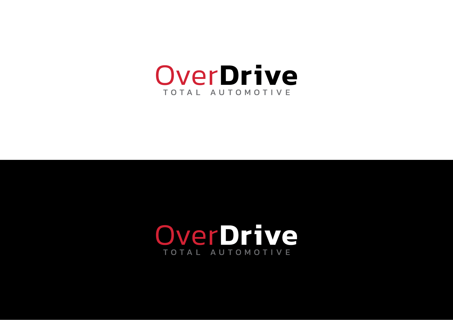 Professional, Masculine, Automotive Logo Design for OverDrive Total ...