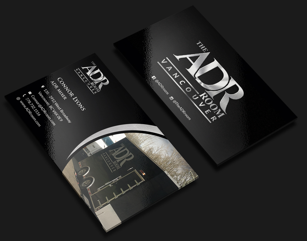 Masculine, Traditional, Television Production Business Card Design for ...