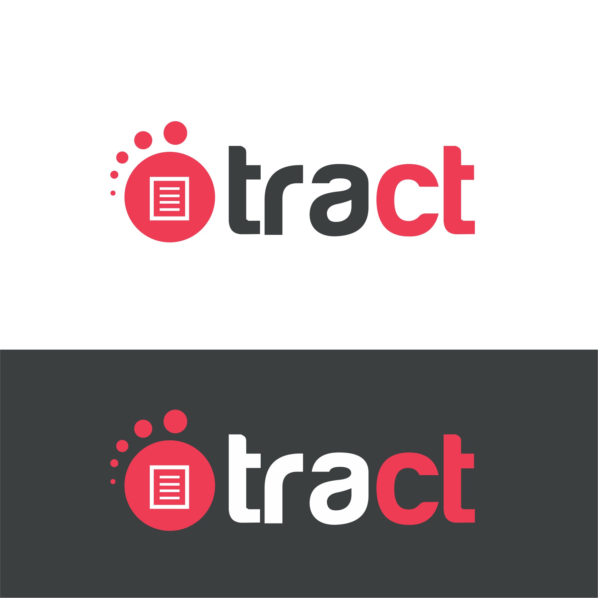 Modern, Professional Logo Design for TRACT by maximodesigner | Design ...