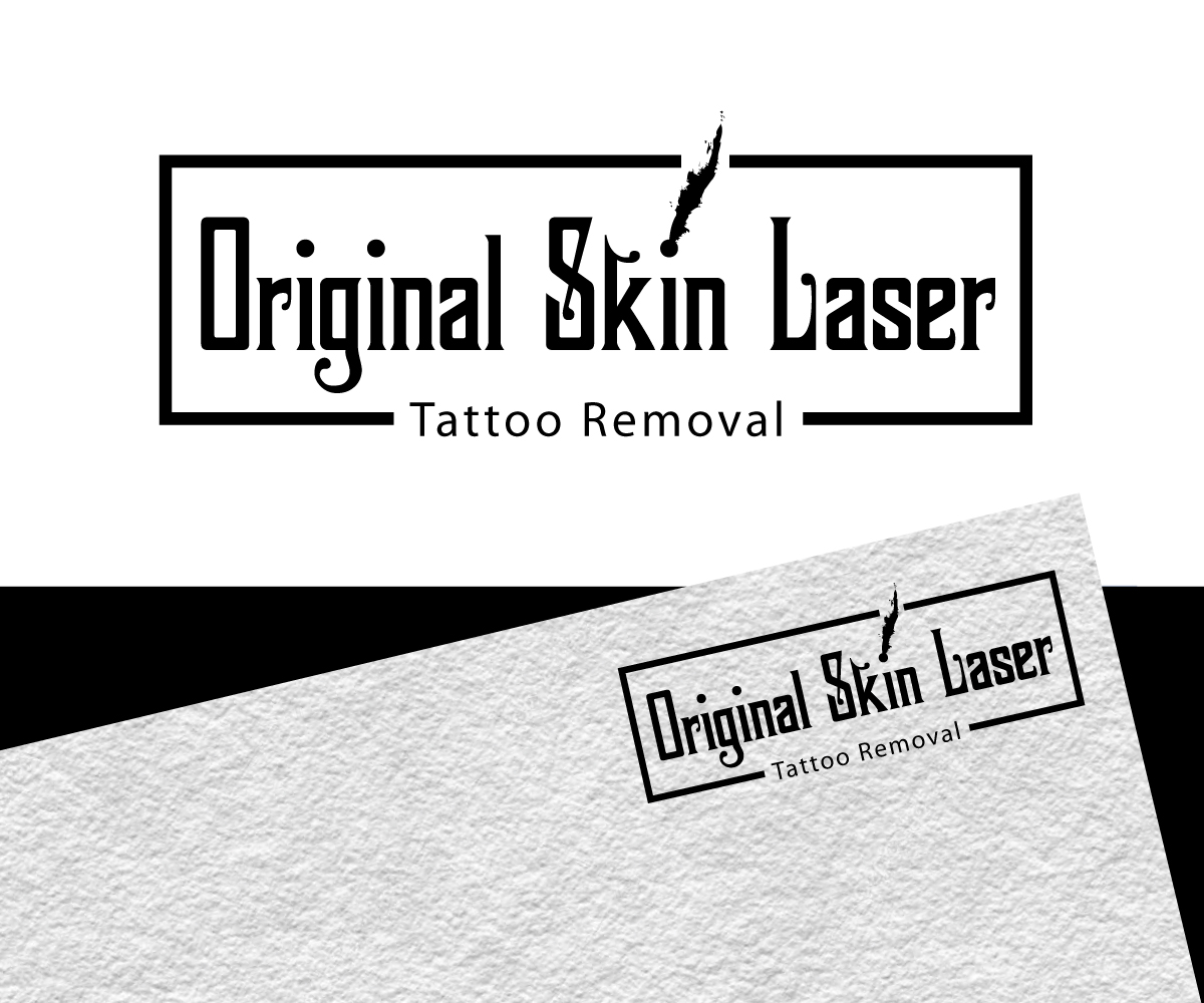 Serious, Professional Logo Design for Original Skin Laser Tattoo ...