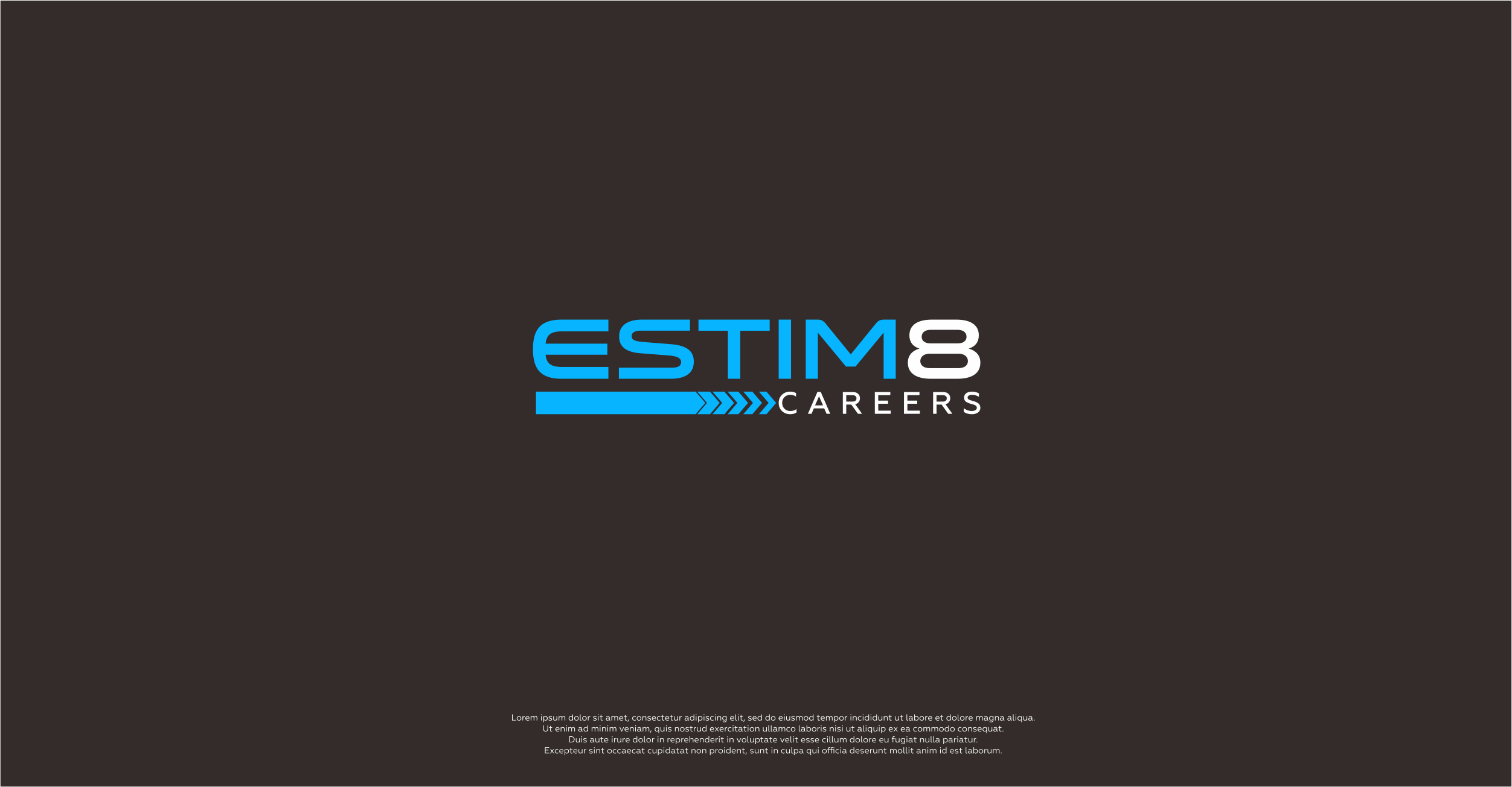 Modern, Bold, Construction Logo Design for Estim8 Careers by ...